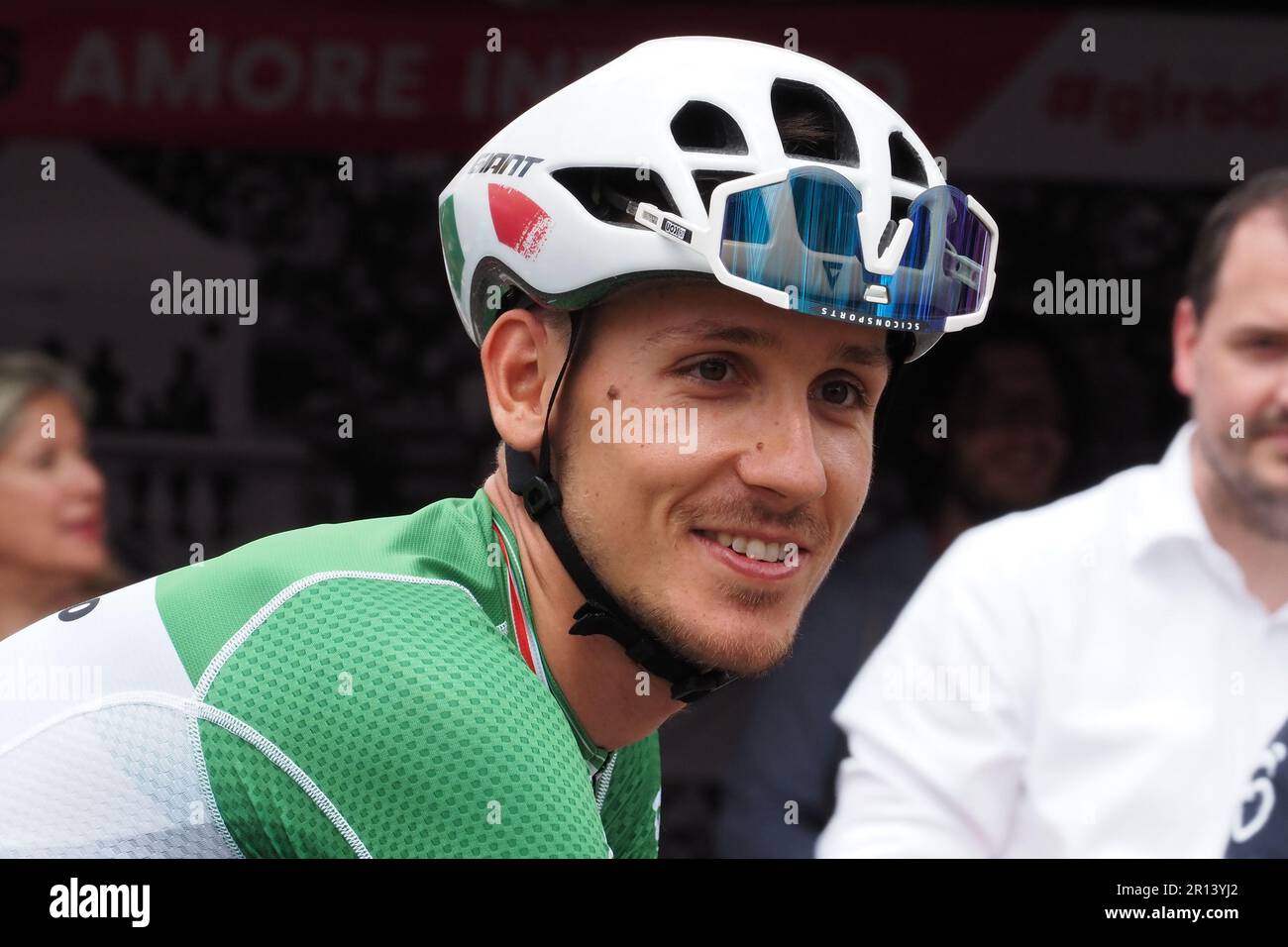 Napoli, Italy. 11th May, 2023. Filippo Zana is an Italian road cyclist ...