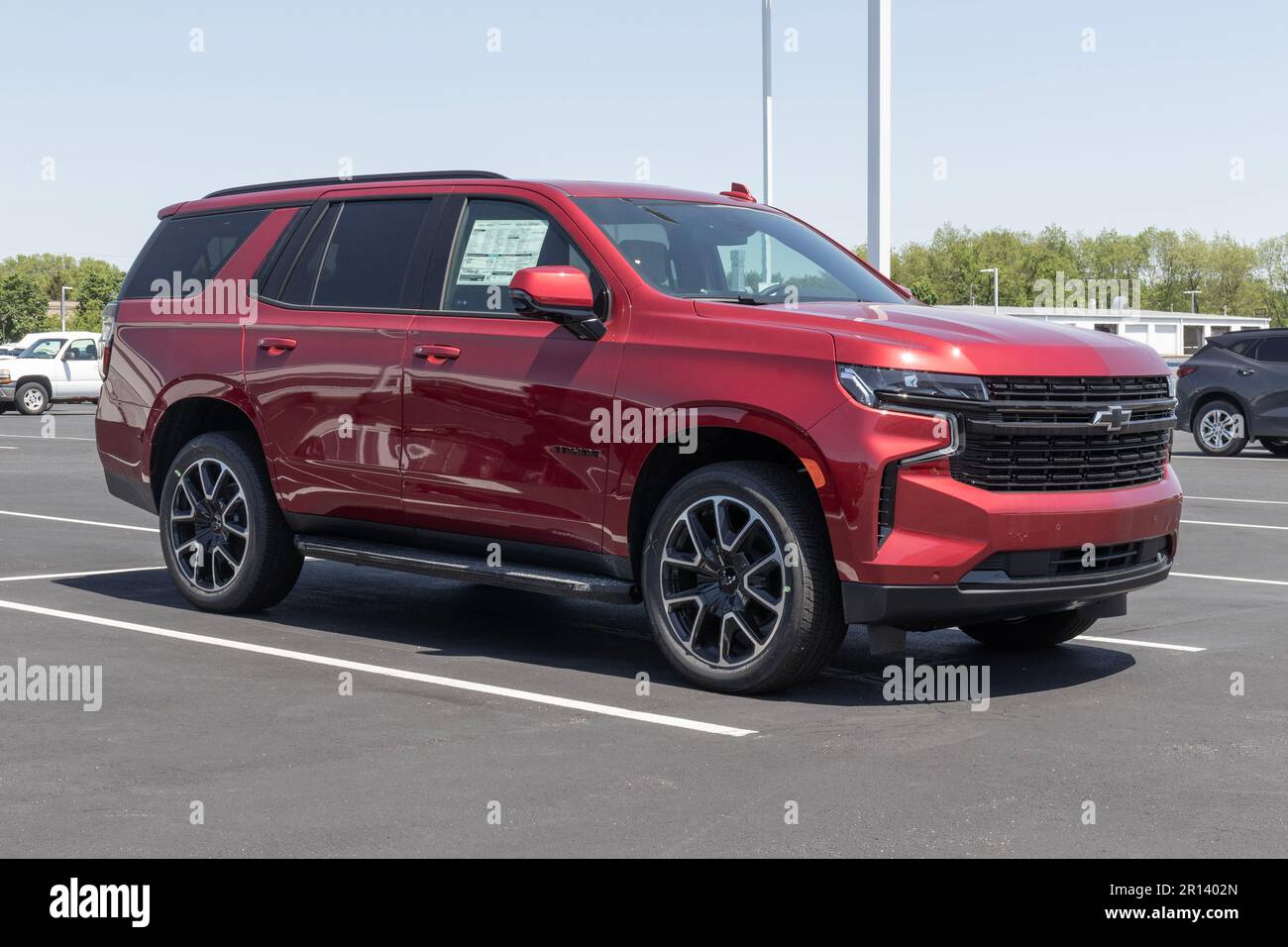 Indianapolis - Circa May 2023: Chevrolet Tahoe display at a dealership ...