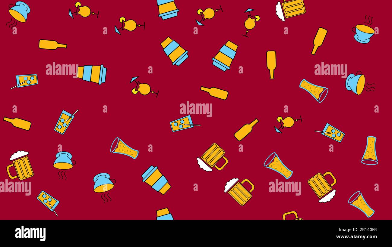 Texture seamless pattern from a set of raivy good tasty refreshing ...