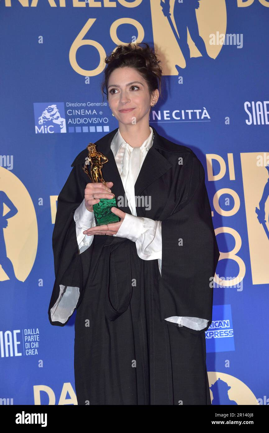 Rome, Italien. 10th May, 2023. Giulia Steigerwalt attends the 68th ...