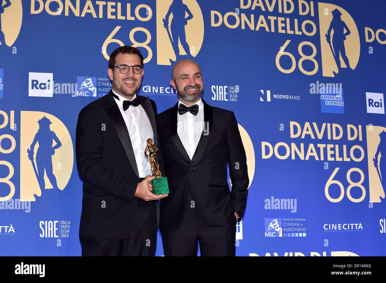 Rome, Italien. 10th May, 2023. Marco Geracitano attends the 68th David ...