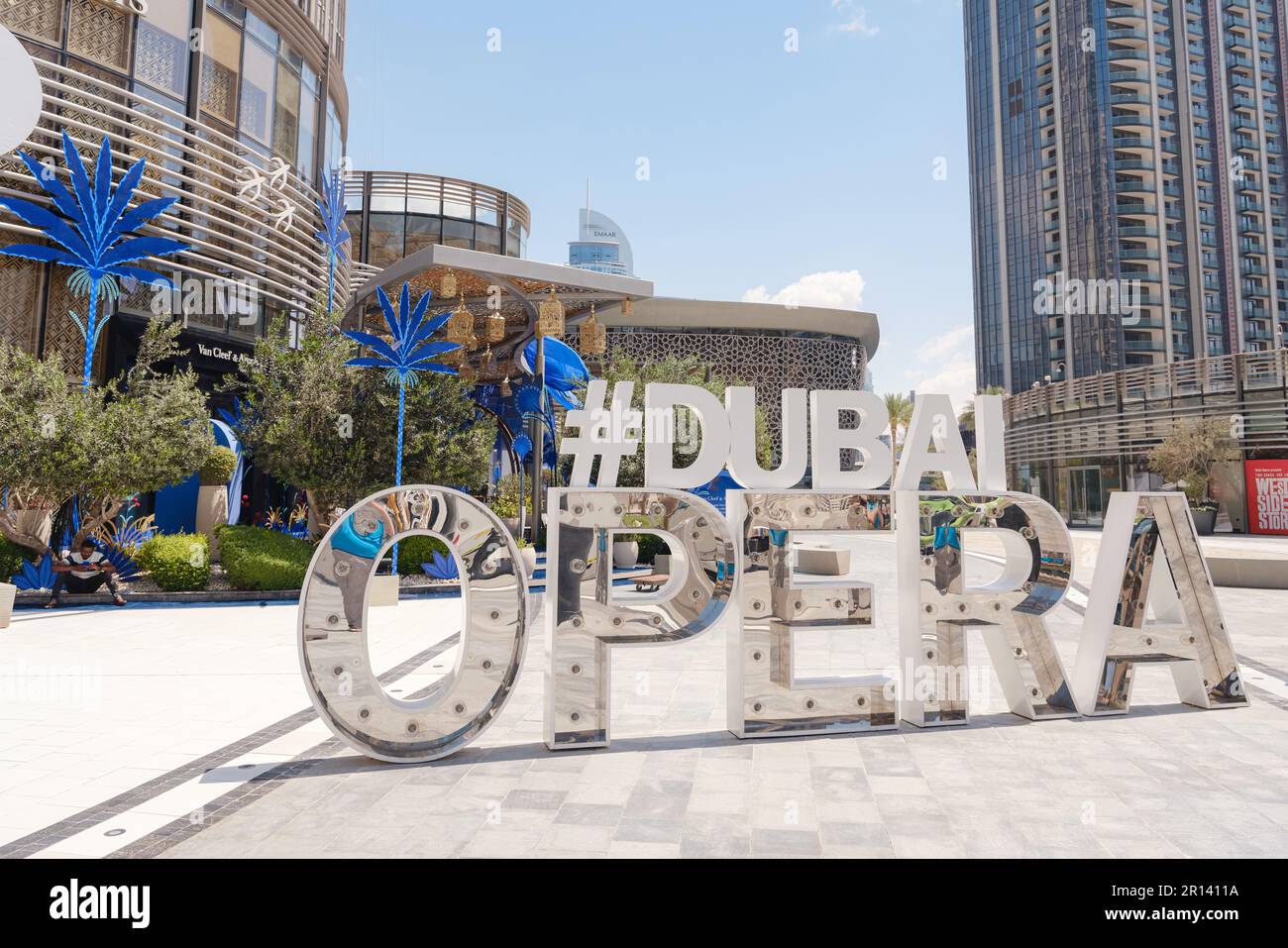 23 March 2023, Dubai, UAE: Dubai Opera A classic theater of music and ...