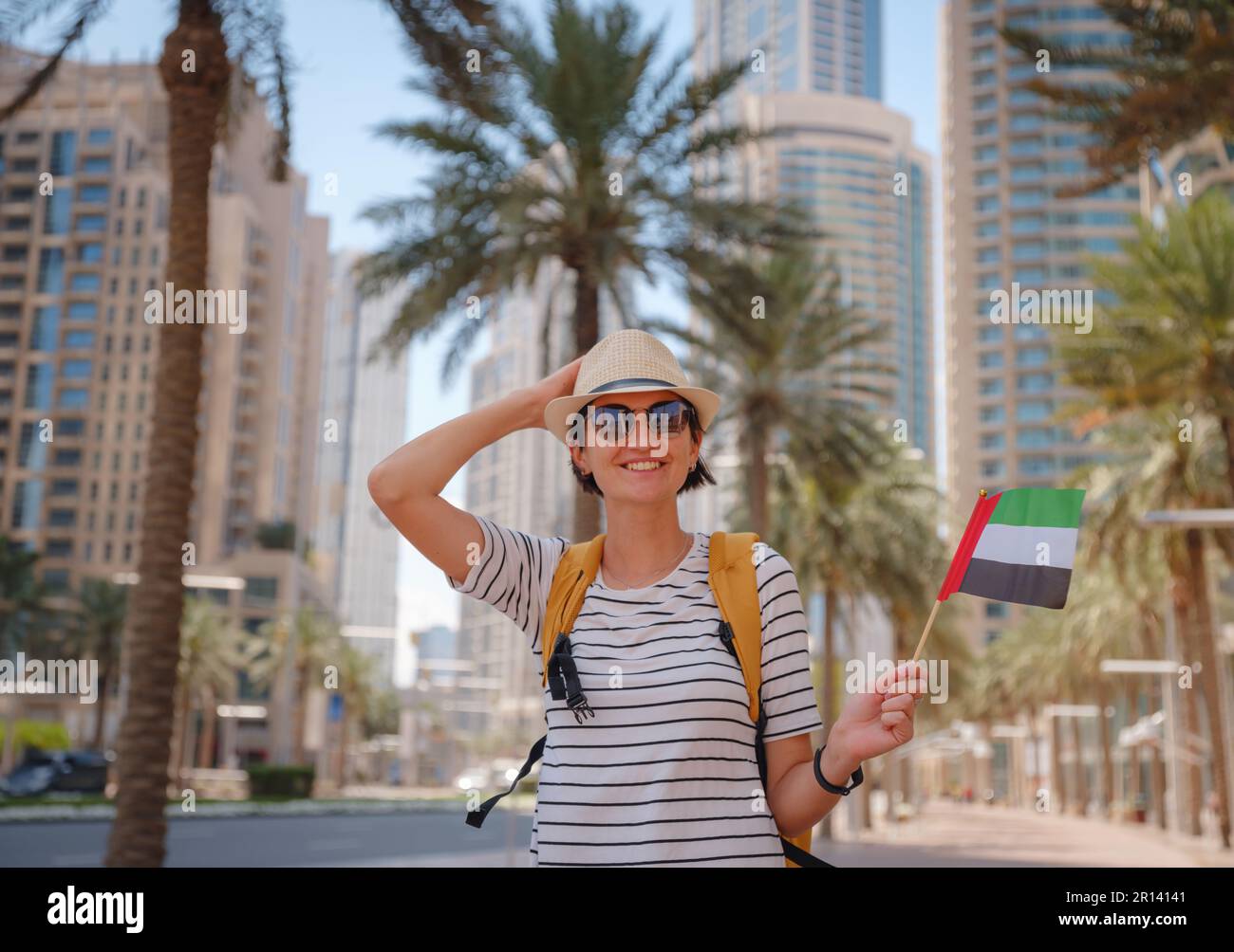 Dubai flag ramadan hi-res stock photography and images - Alamy