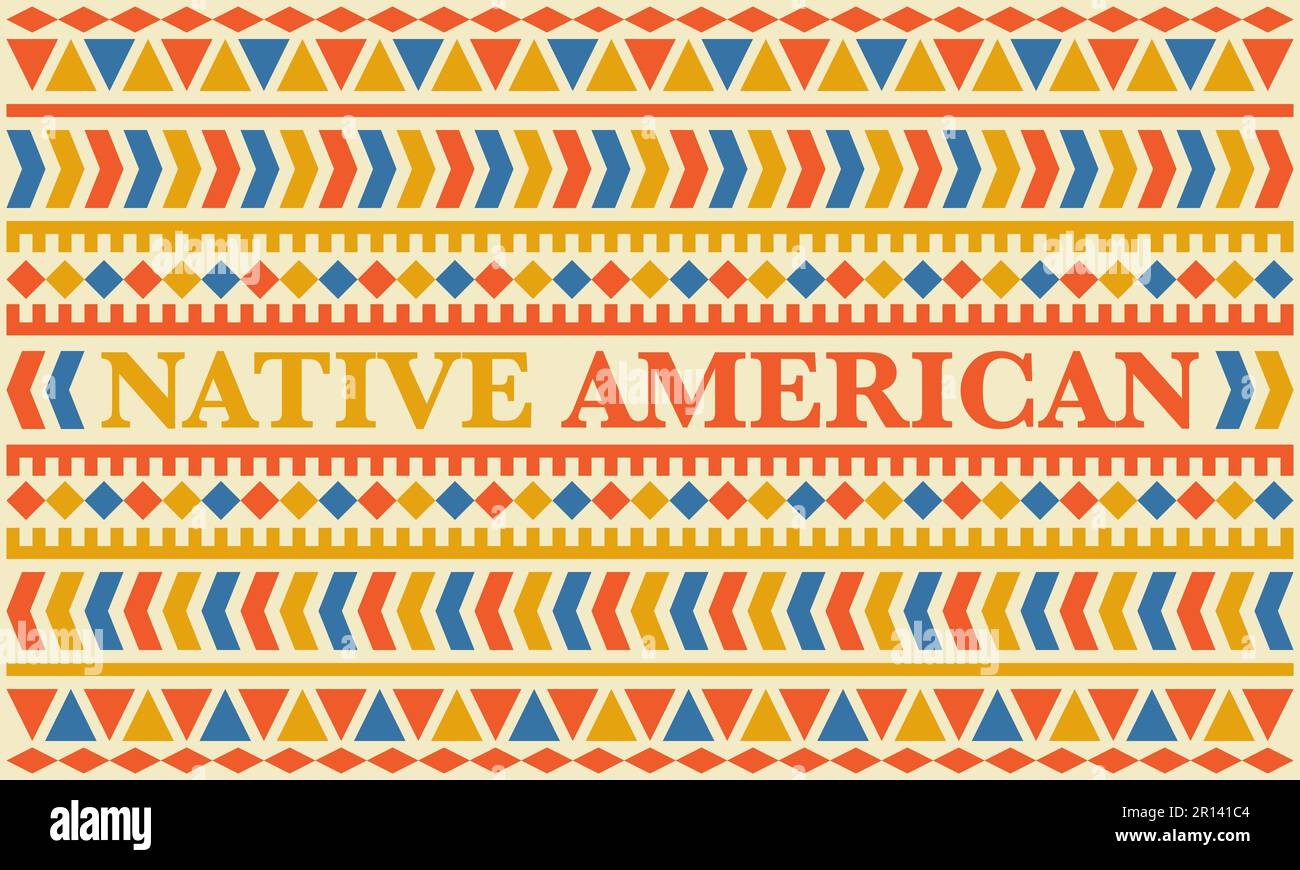Native American Heritage Month in November. American Indian culture ...