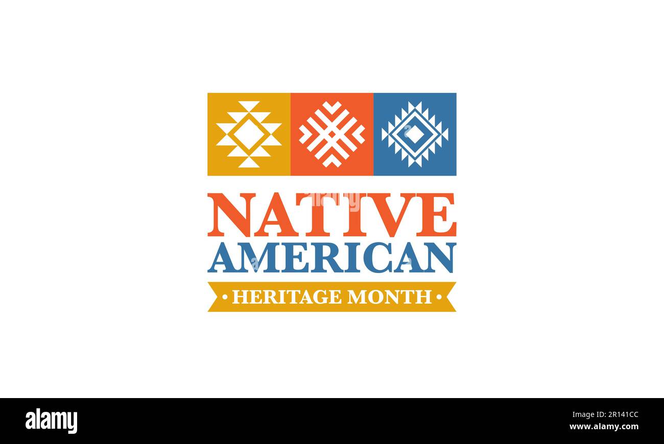 Native American Heritage Month in November. American Indian culture ...
