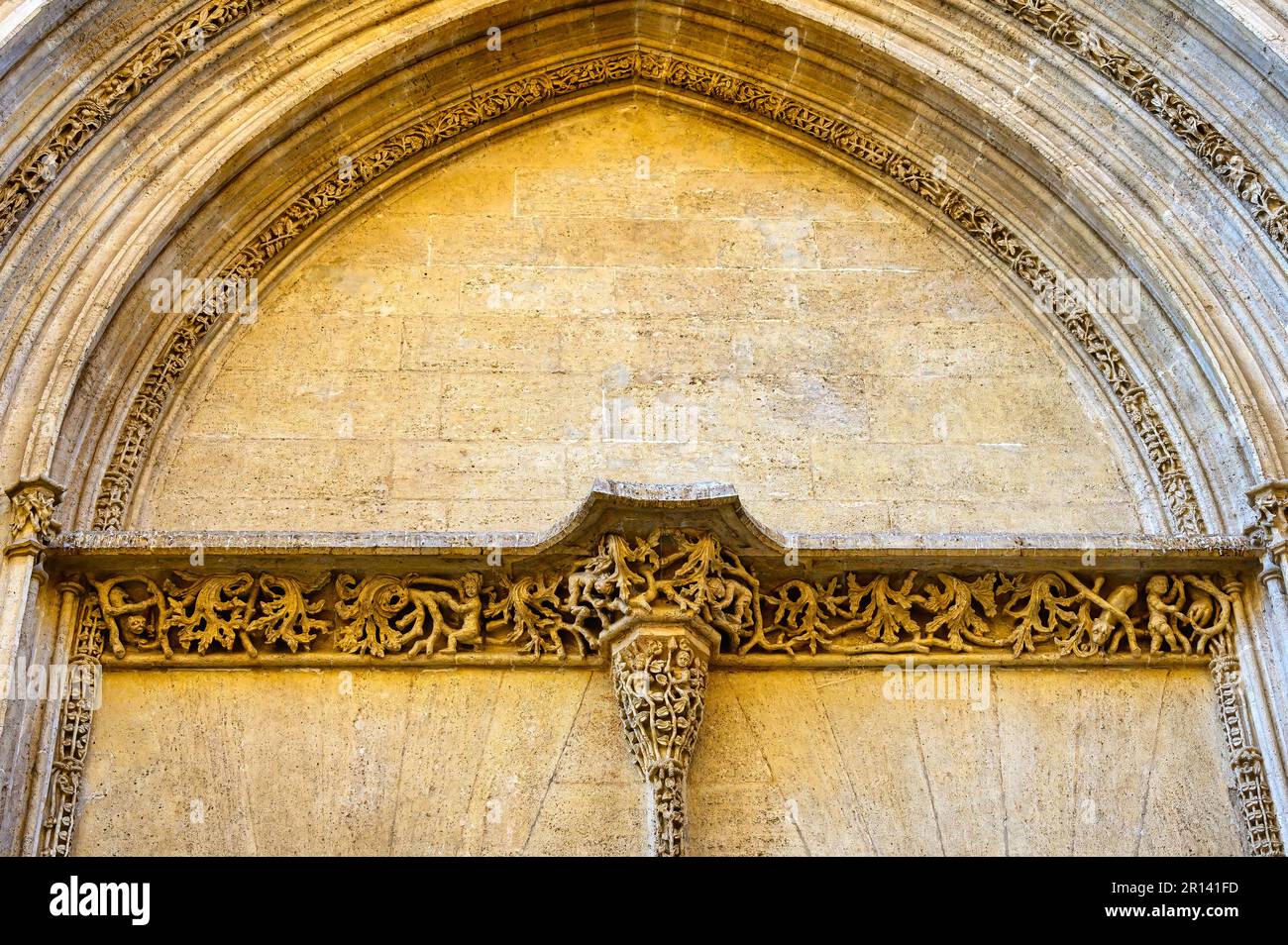 Lonja de la Seda. Ancient Architecture in Valencia, Spain Stock Photo ...