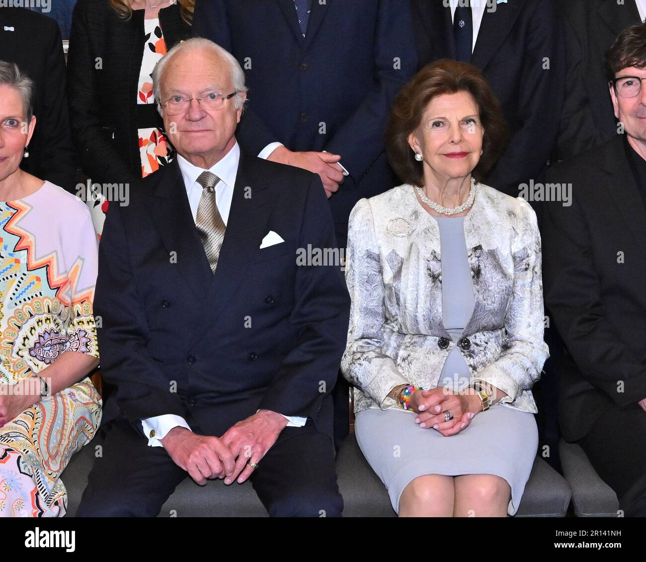 King Carl Gustaf and Queen Silvia attend the award ceremony of the ...