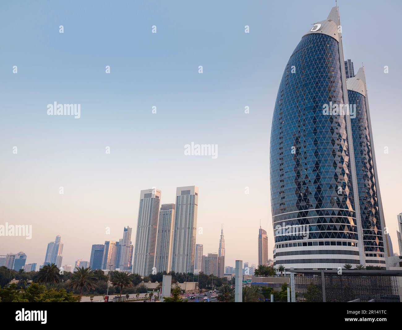 25 March 2023, Dubai, UAE: DAMAC Park Towers, expensive luxury ...