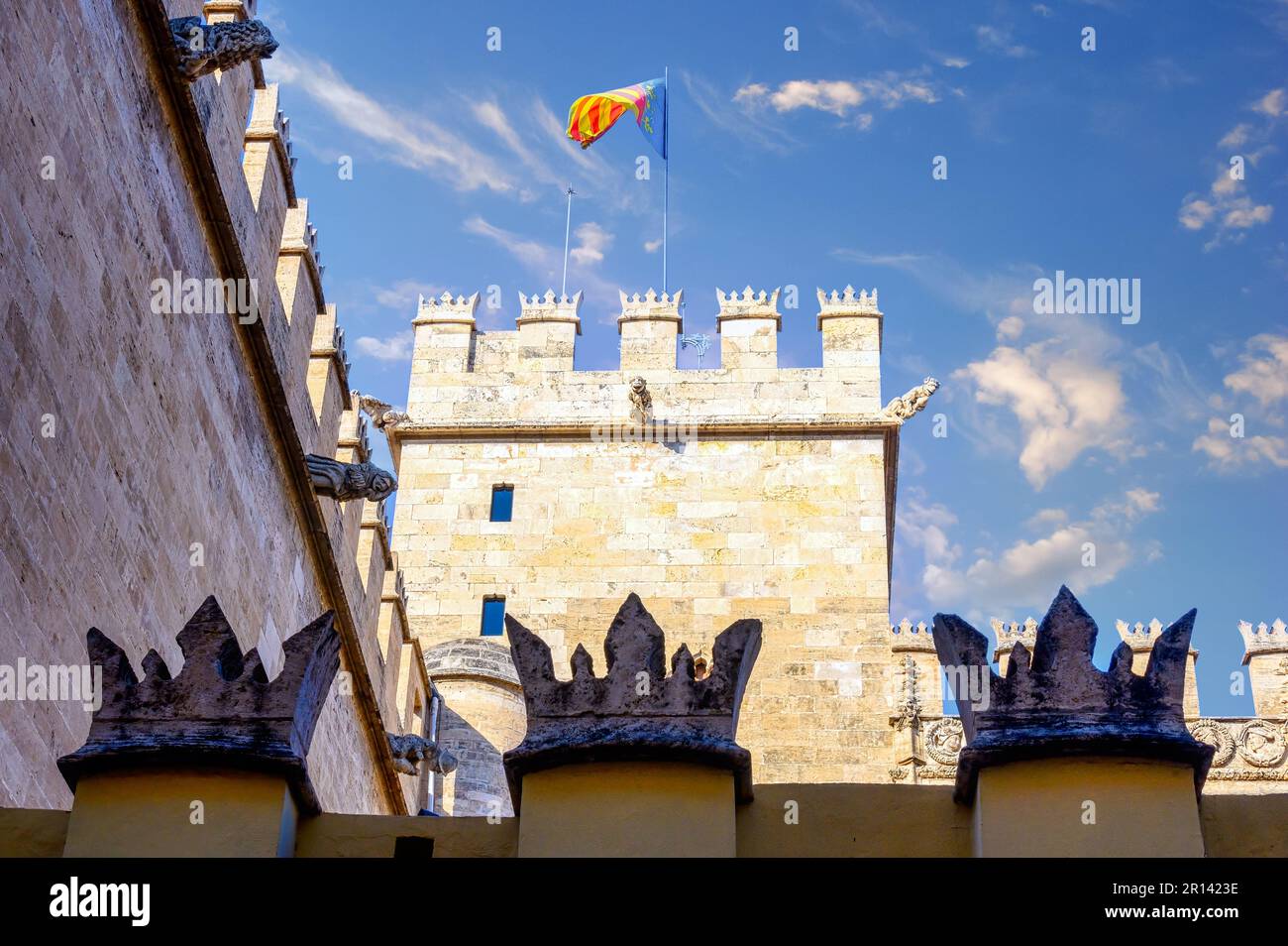 Lonja de la Seda, Valencia, Spain Stock Photo - Alamy
