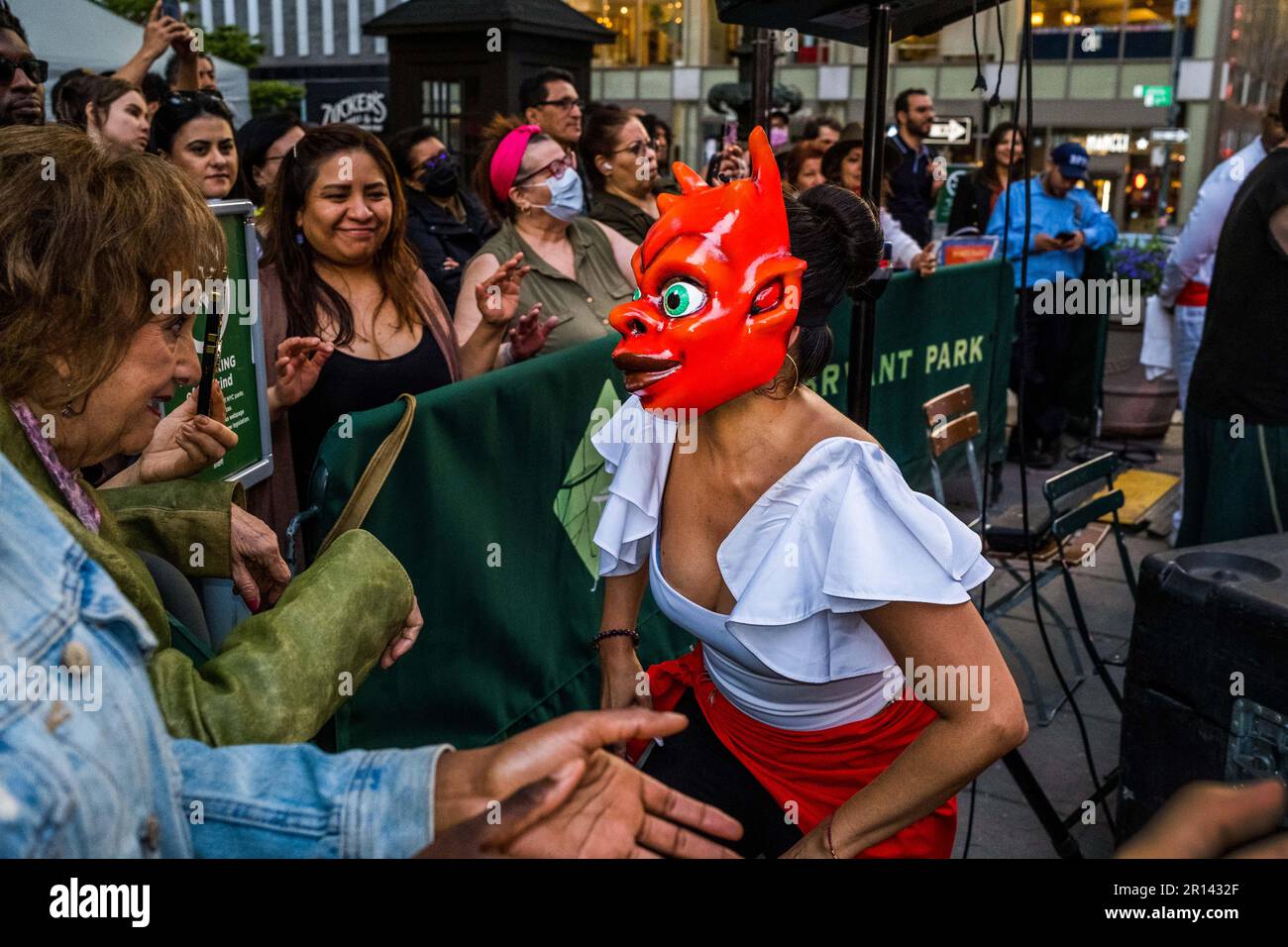 New York, New York, USA. 11th May, 2023. El Diablo made an appearance ...