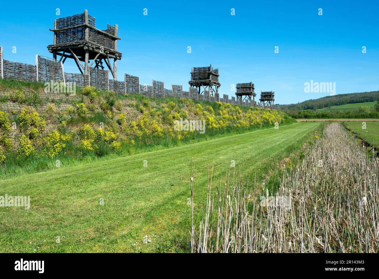 Alise-Sainte-Reine. Cotre d'Or . MuseoParc d'Alesia by Bernard Tschumi ...