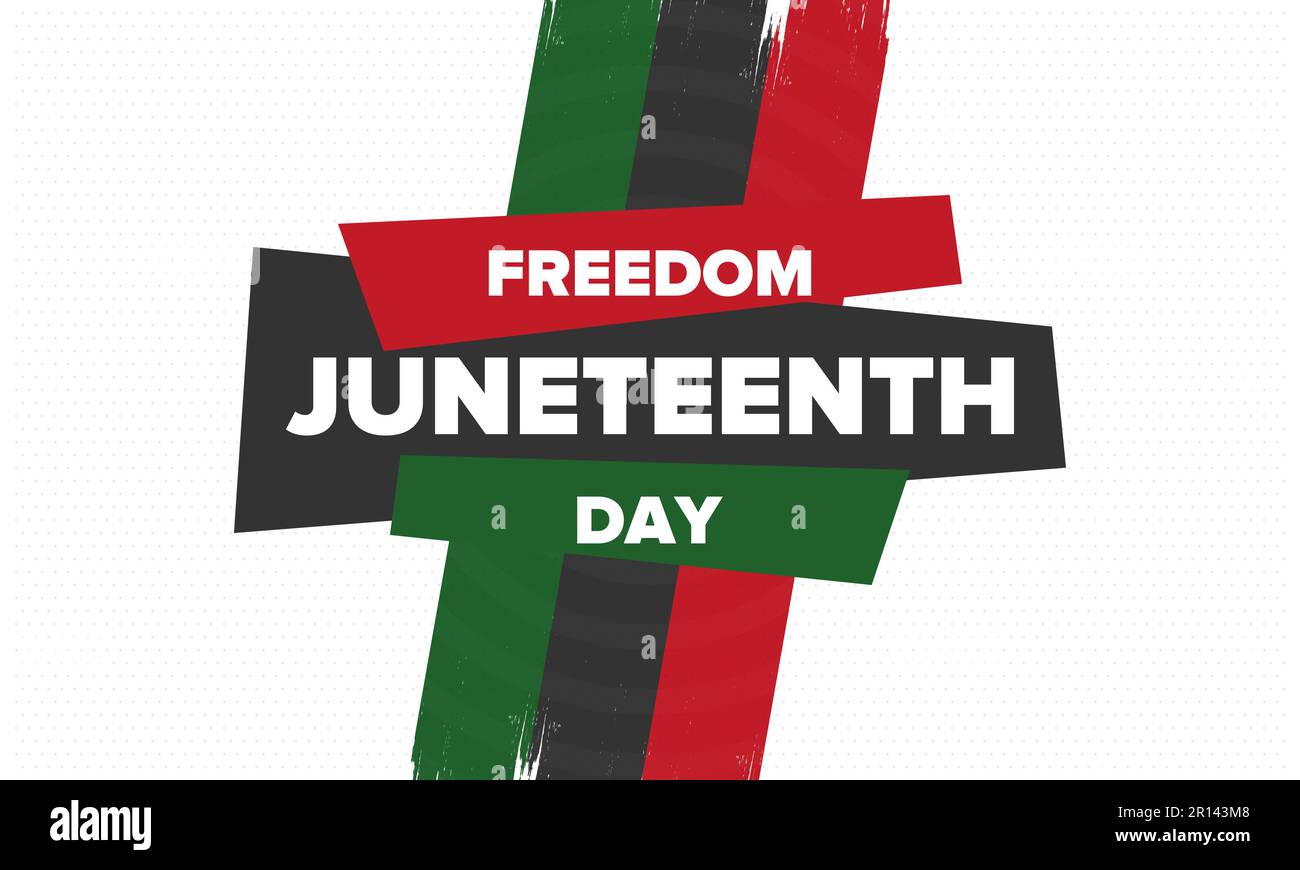 Juneteenth Independence Day. Freedom, Emancipation day. Annual american ...