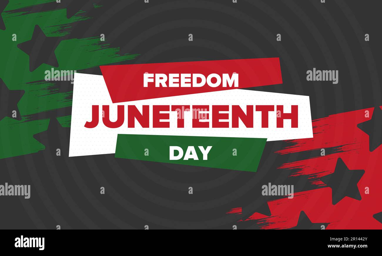 Juneteenth Independence Day. Freedom, Emancipation day. Annual american ...