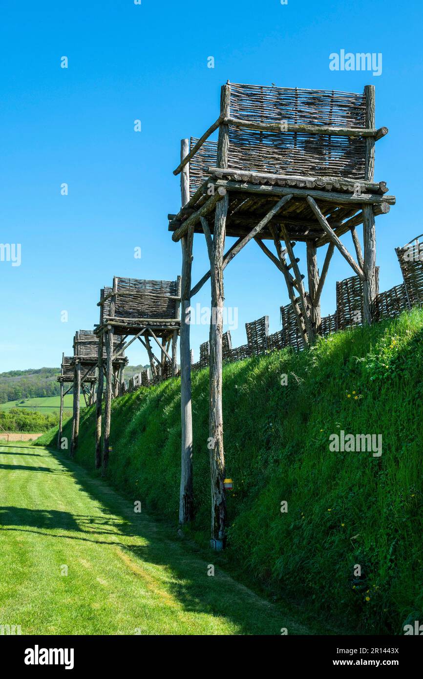Alise-Sainte-Reine. Cotre d'Or . MuseoParc d'Alesia by Bernard Tschumi ...