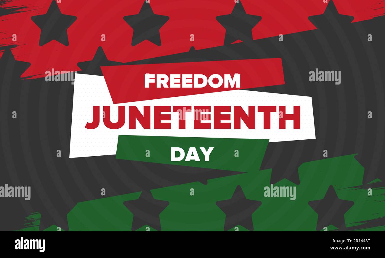 Juneteenth Independence Day. Freedom, Emancipation day. Annual american ...