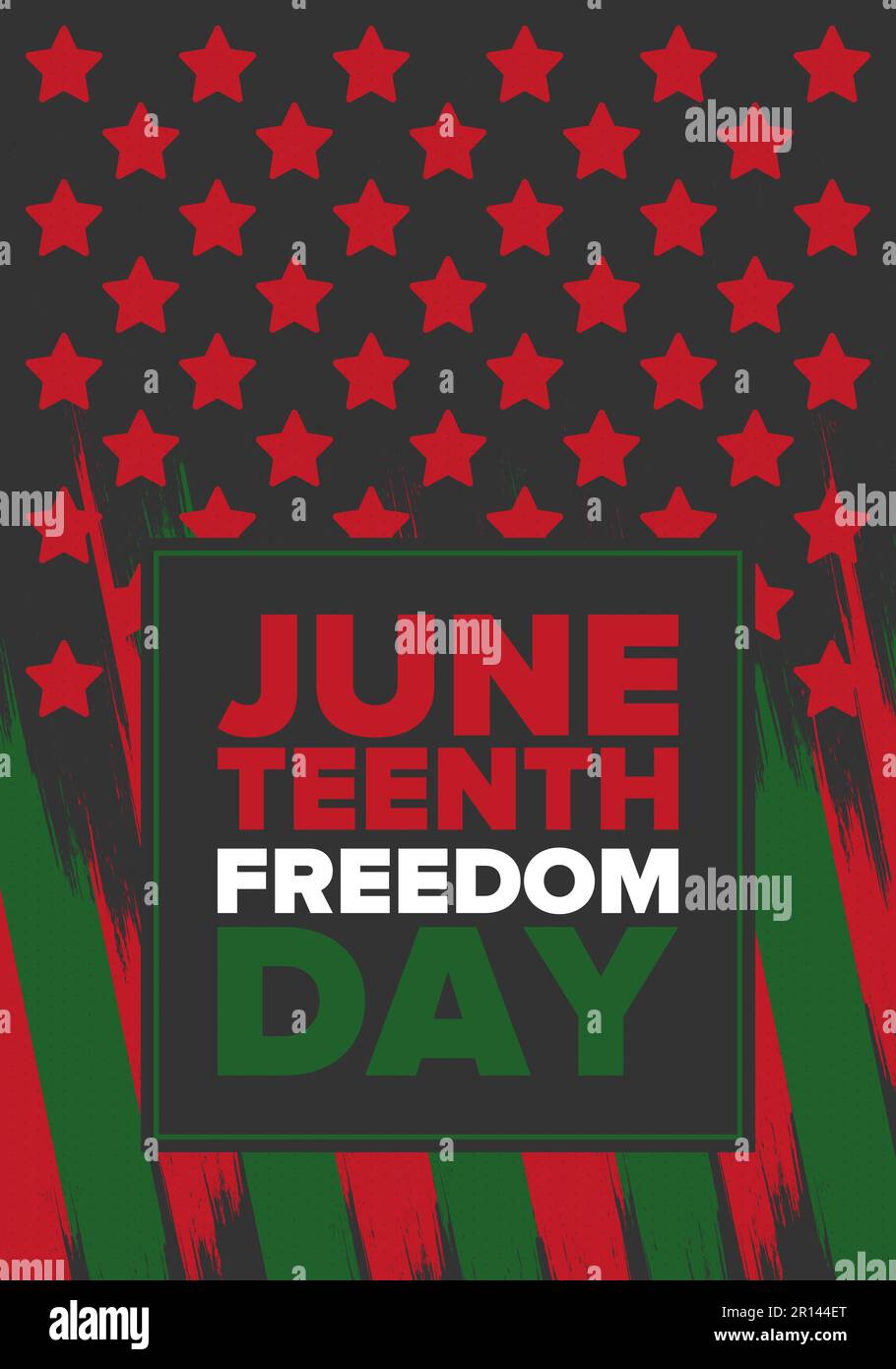 Juneteenth Independence Day. Freedom, Emancipation day. Annual american ...