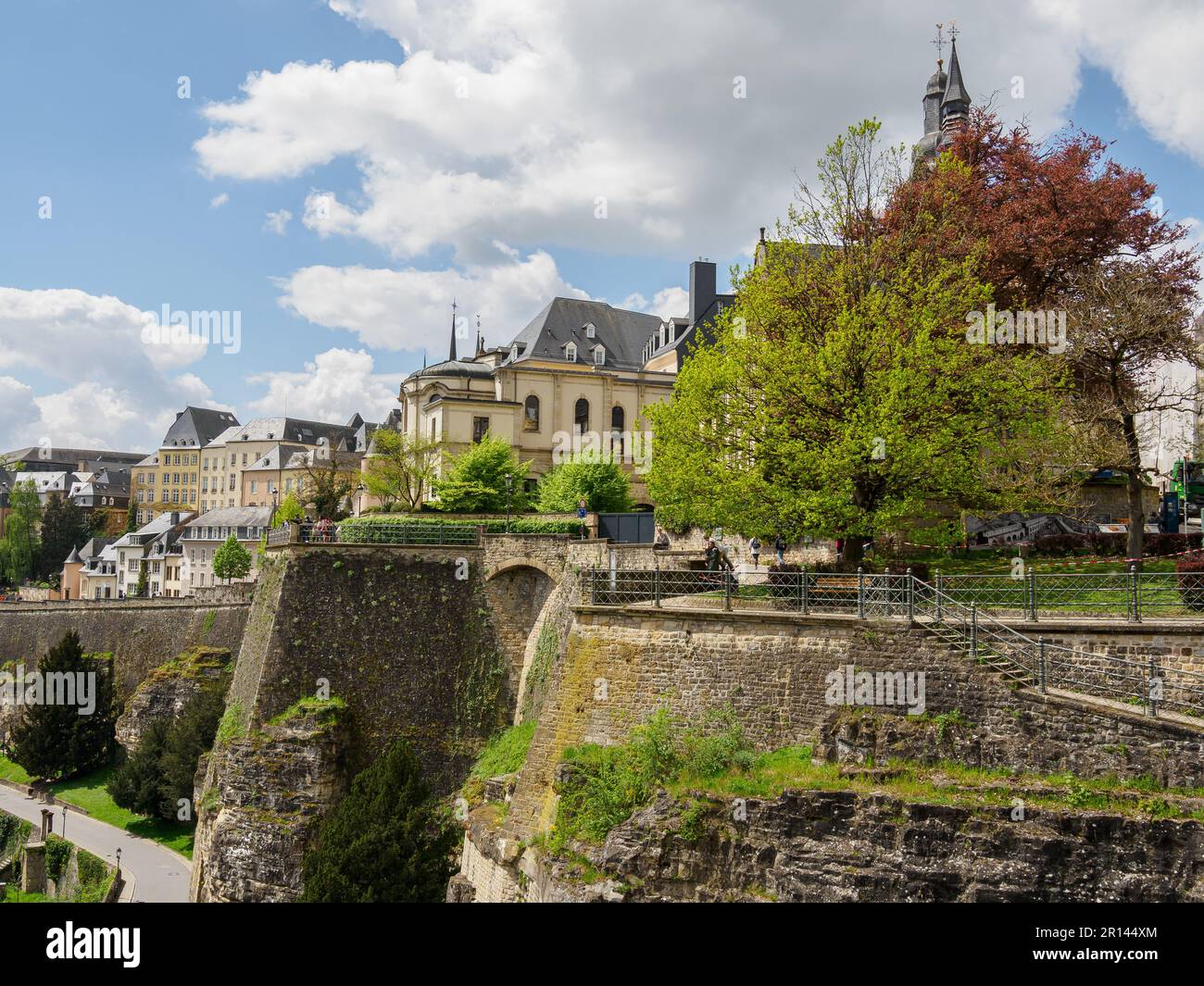 the city of Luxembourg Stock Photo - Alamy