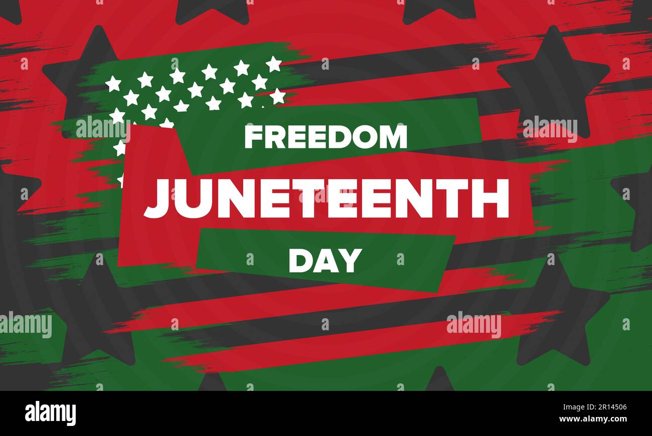 Juneteenth Independence Day. Freedom, Emancipation day. Annual american ...