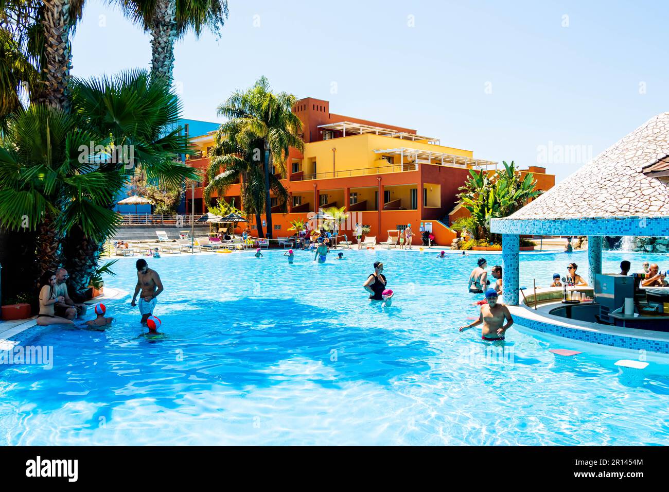 Esperia Palace Hotel - Lido Marini, Salento, Puglia, Italy Stock Photo ...