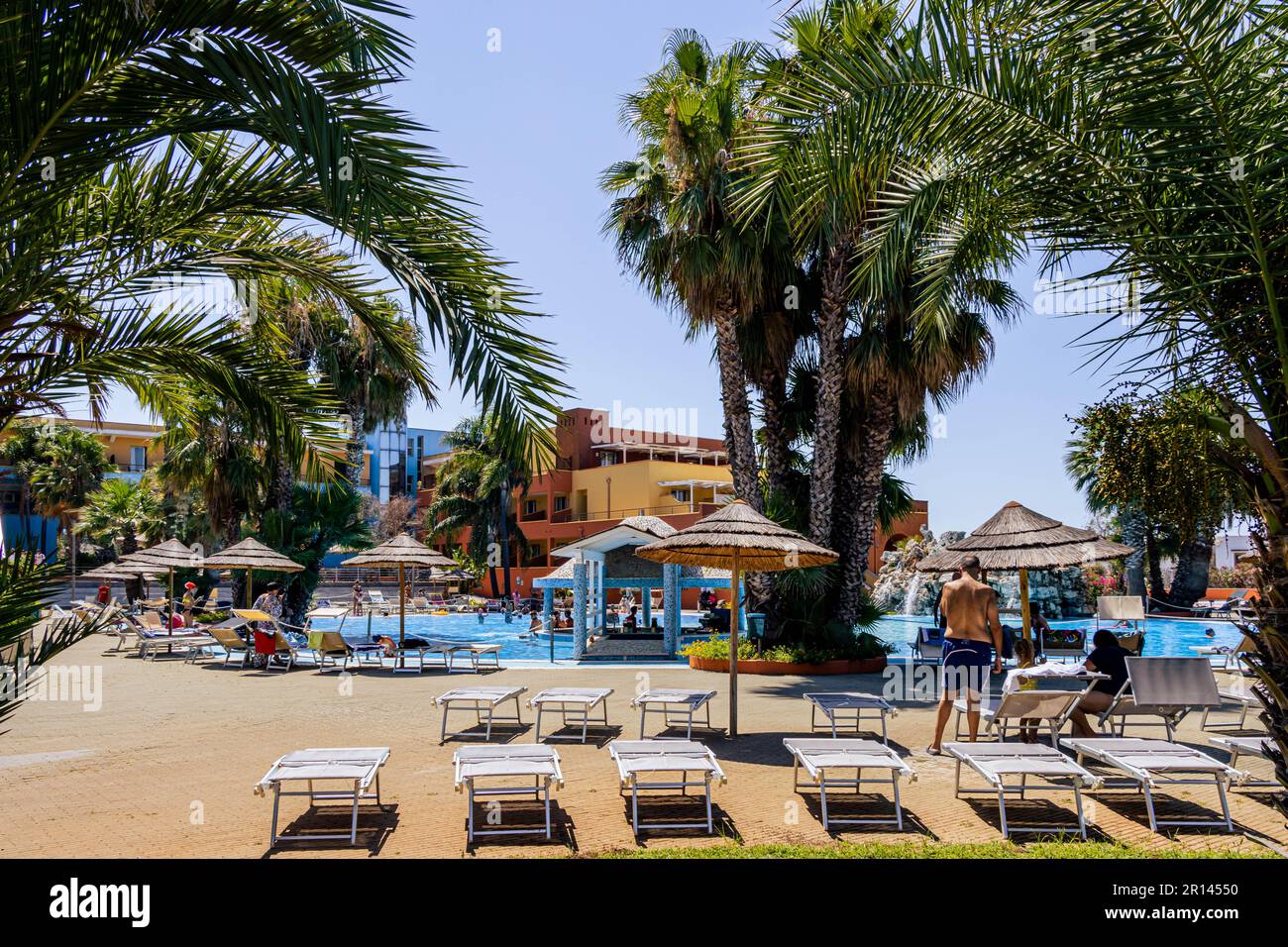 Esperia Palace Hotel - Lido Marini, Salento, Puglia, Italy Stock Photo ...