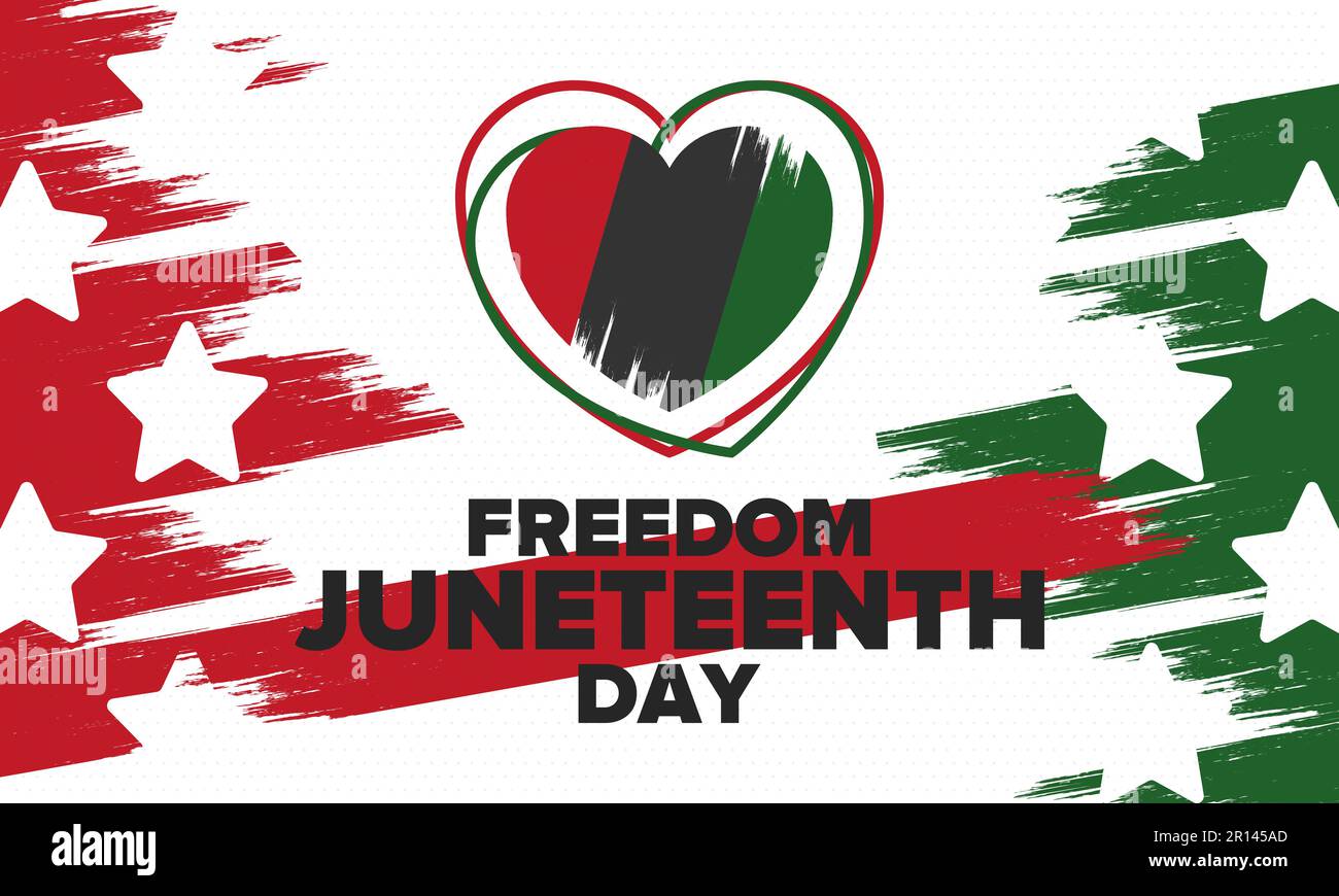 Juneteenth Independence Day. Freedom, Emancipation day. Annual american ...