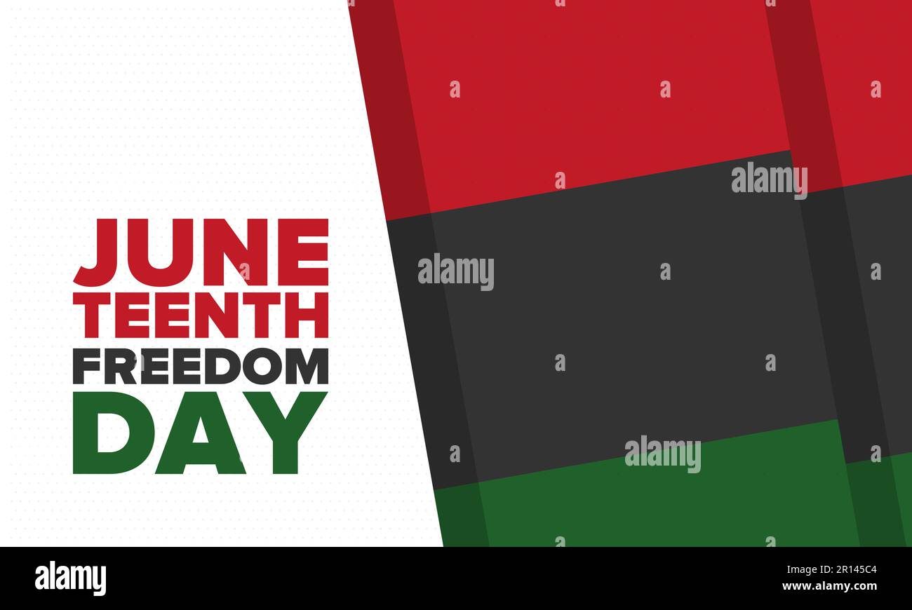 Juneteenth Independence Day. Freedom, Emancipation day. Annual american ...