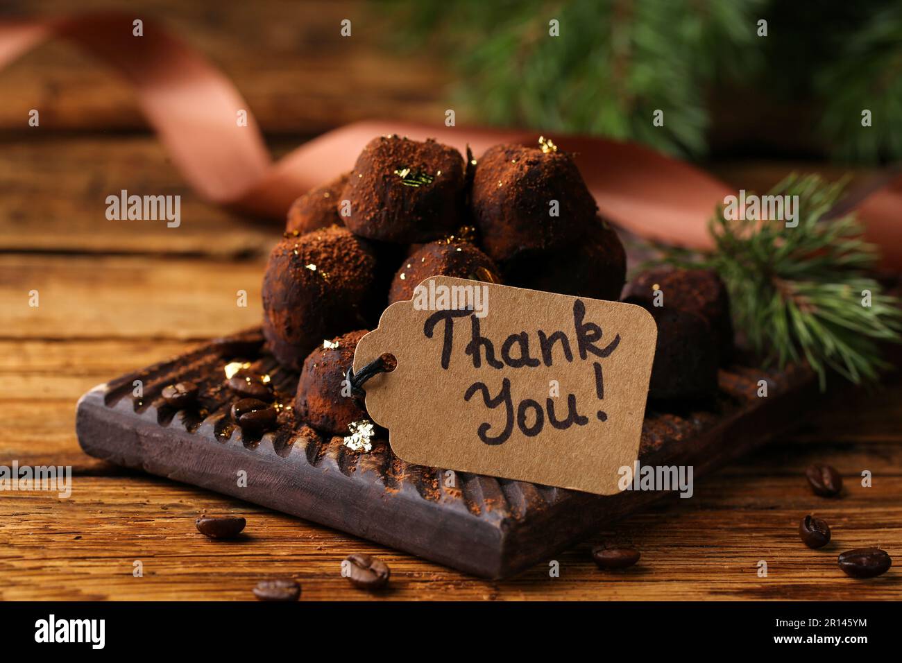 Thank you chocolate hi-res stock photography and images - Alamy