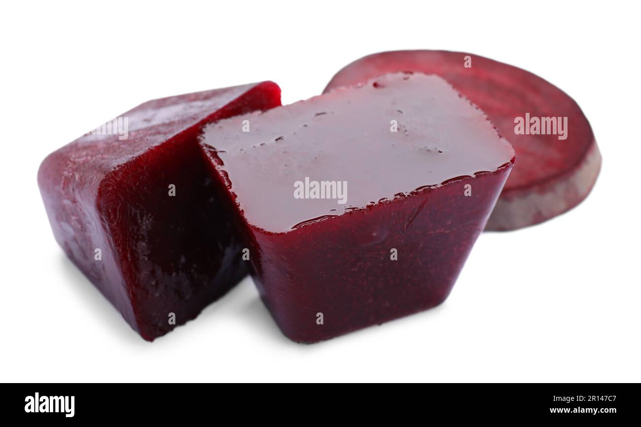 Beetroot cubes hi-res stock photography and images - Alamy