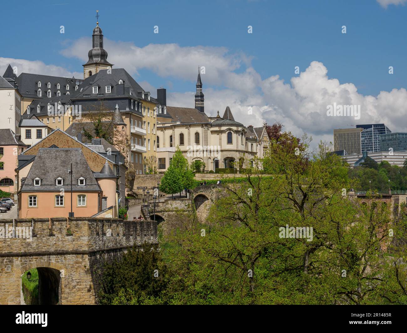 the city of Luxembourg Stock Photo - Alamy