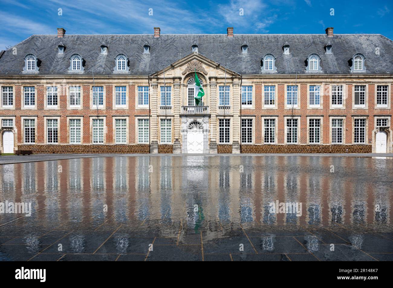 Averbode, Laakdal, Belgium - April 21, 2023 - The building of the ...