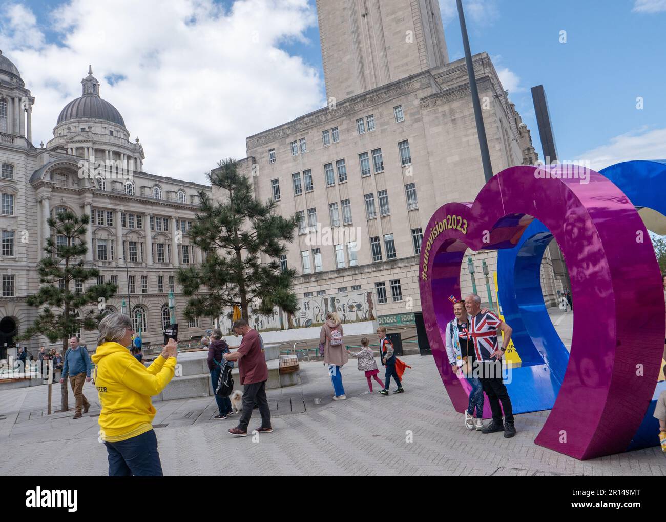 Liverpool rainbow hi-res stock photography and images - Alamy