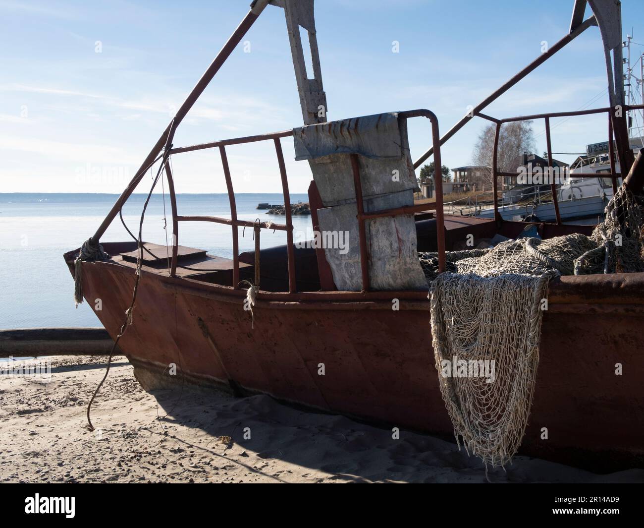 Fishing net pulled in hi-res stock photography and images - Alamy