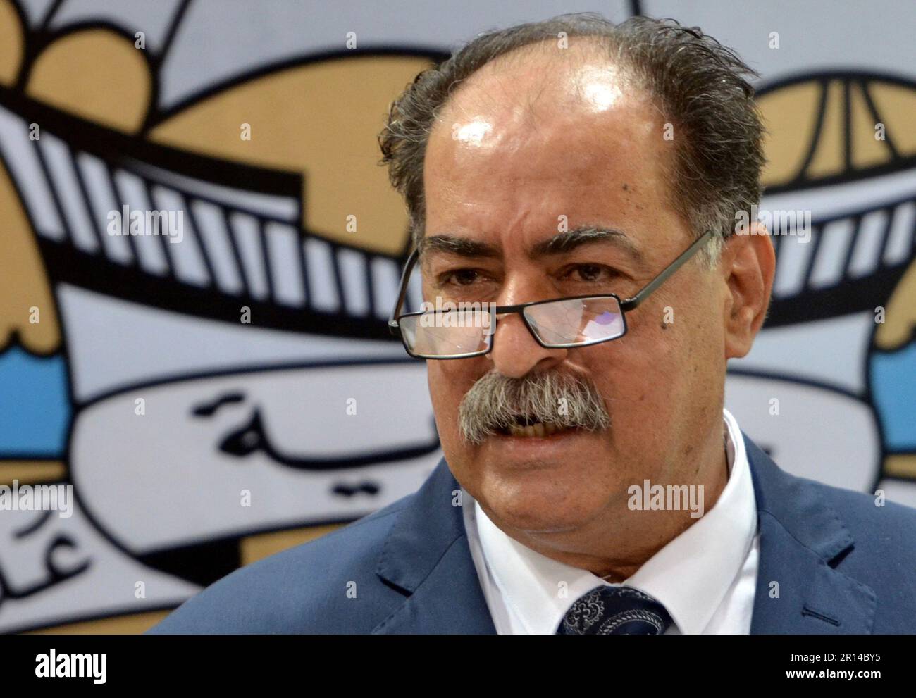 Tunisian Interior Minister Kamel Feki speaks during a press conference ...