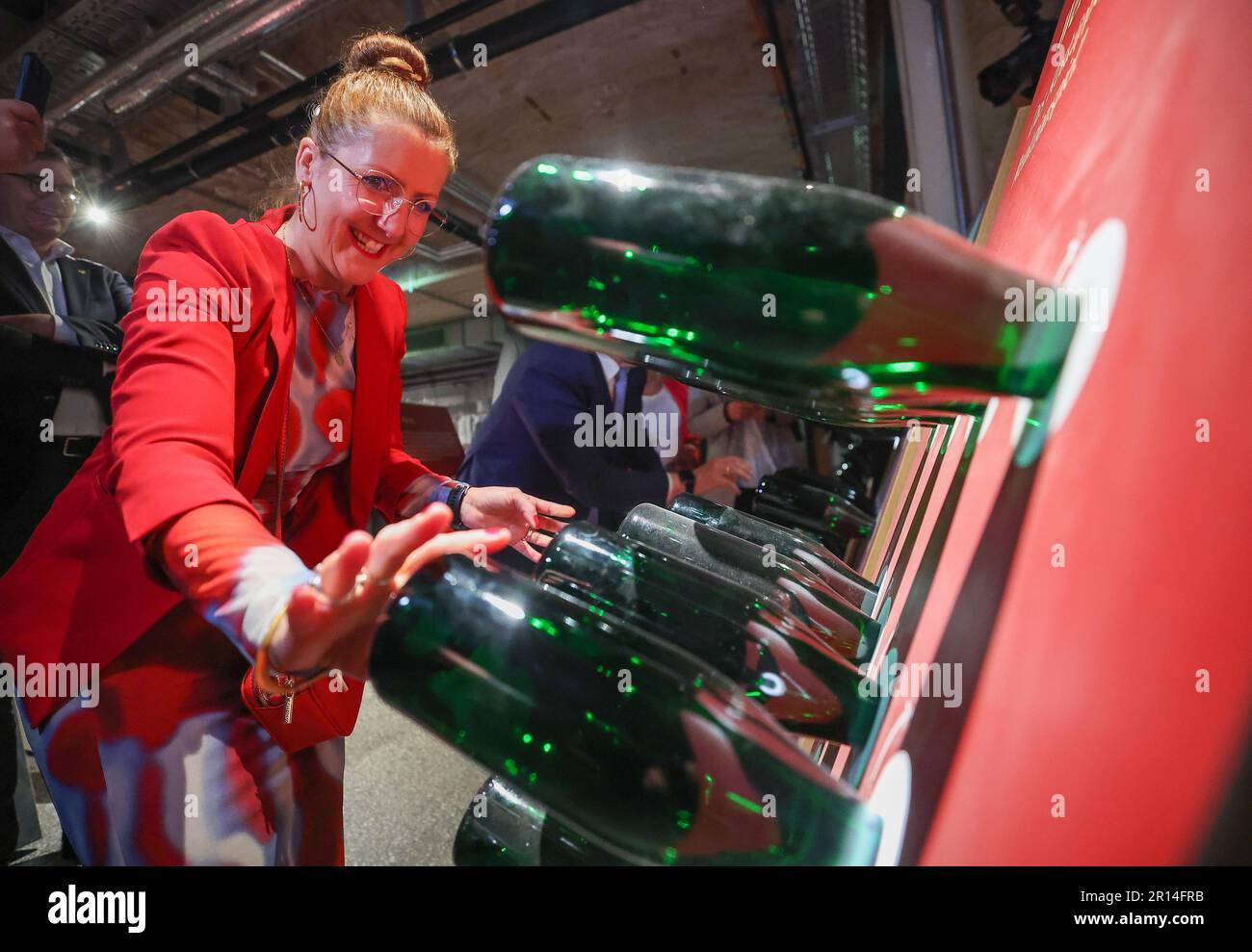 11 May 2023, Saxony-Anhalt, Freyburg (Unstrut): Kati Fritzsche, head of ...