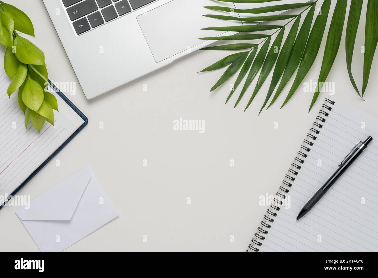 Modern table top view hi-res stock photography and images - Alamy