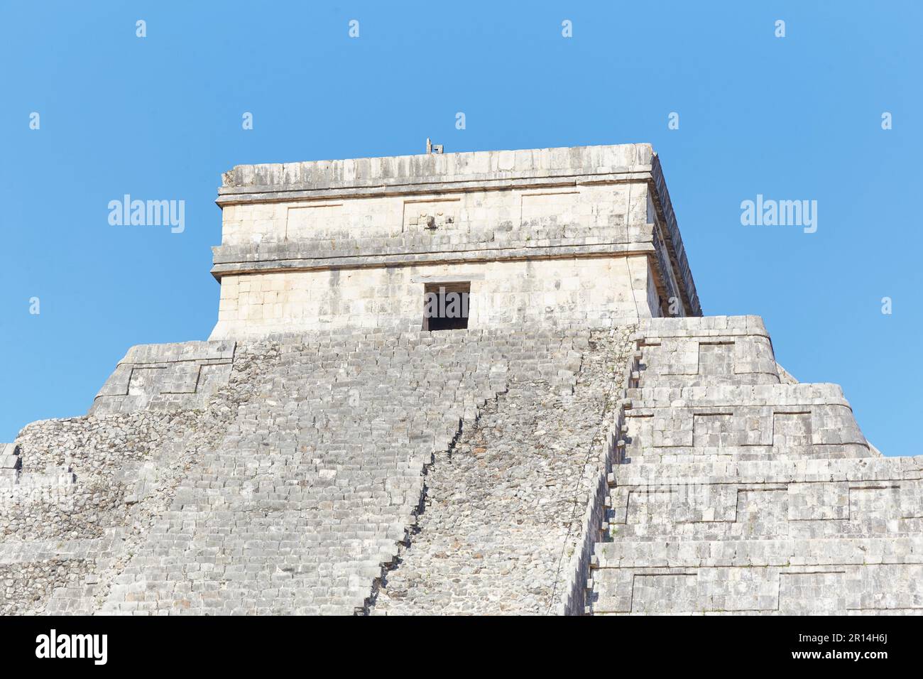 El Castillo, or the Temple of Kulkucan at Chichen Itza, is one of the ...