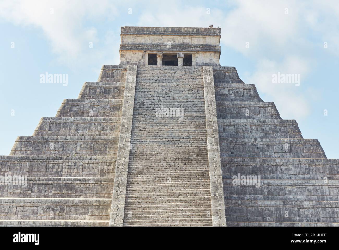 Chichen Itza, one of the greatest ancient Mayan cities, is located in ...