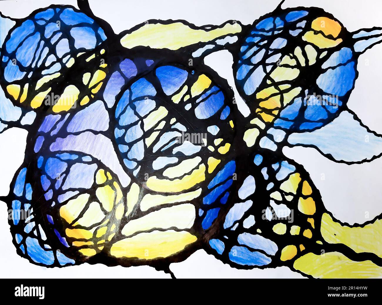 Neurographic drawing, relaxation for body and brain. Mental health of ...