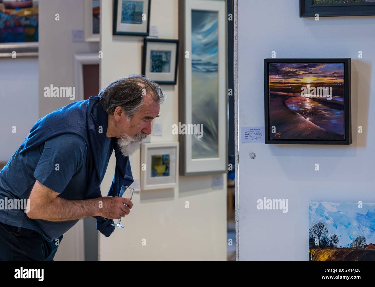 Haddington, East Lothian, Scotland, UK, 11th May 2023. Art fair: St ...