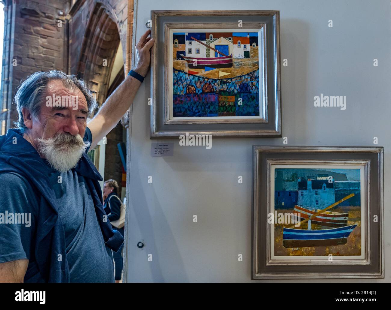 Haddington, East Lothian, Scotland, UK, 11th May 2023. Art fair: St ...