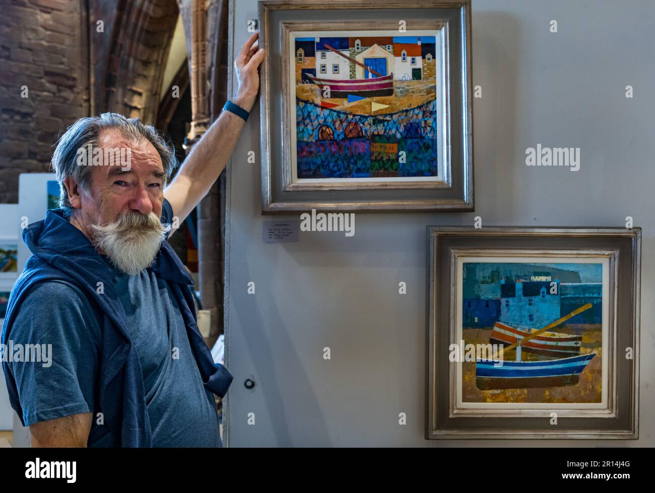 Haddington, East Lothian, Scotland, UK, 11th May 2023. Art fair: St ...