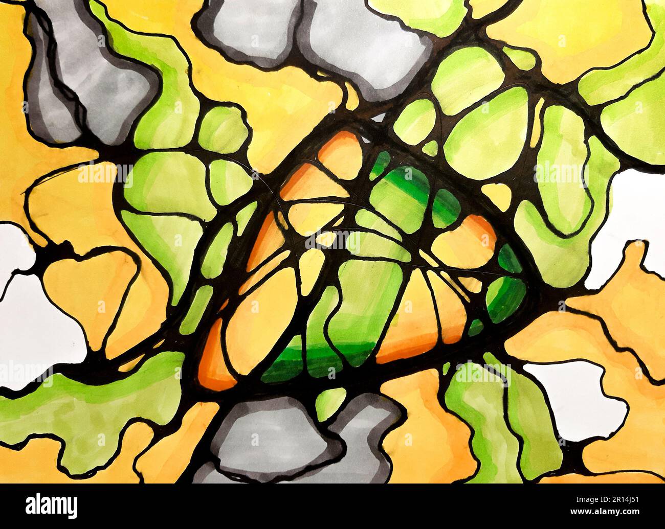 Neurographic drawing, relaxation for body and brain. Mental health of ...