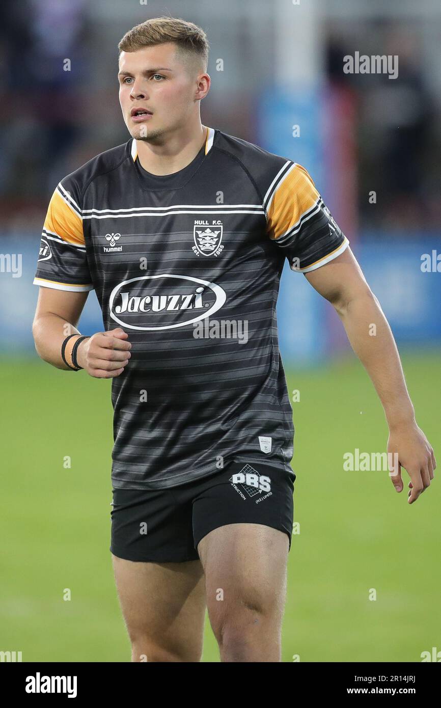 Wakefield, UK. 11th May, 2023. Cameron Scott #17 of Hull FC during the ...