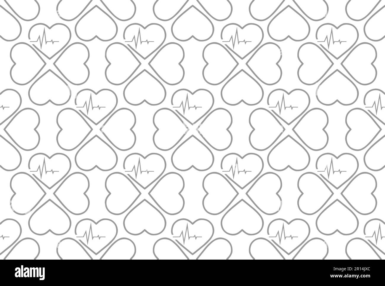 Pink heart background wallpaper Black and White Stock Photos & Images ...