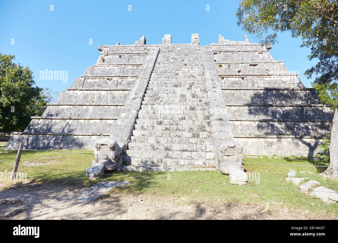 Chichen Itza, one of the greatest ancient Mayan cities, is located in ...