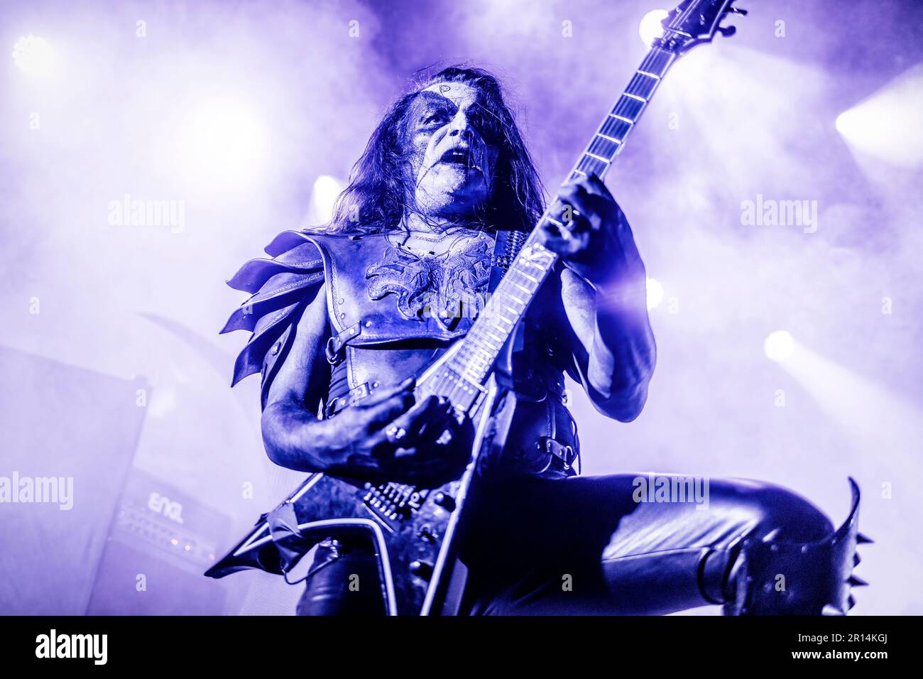 Oslo, Norway. 09th, April 2023. The Norwegian black metal band Abbath performs a live concert at ...