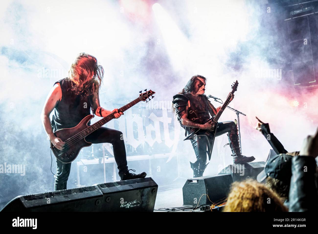 Oslo, Norway. 09th, April 2023. The Norwegian black metal band Abbath performs a live concert at ...