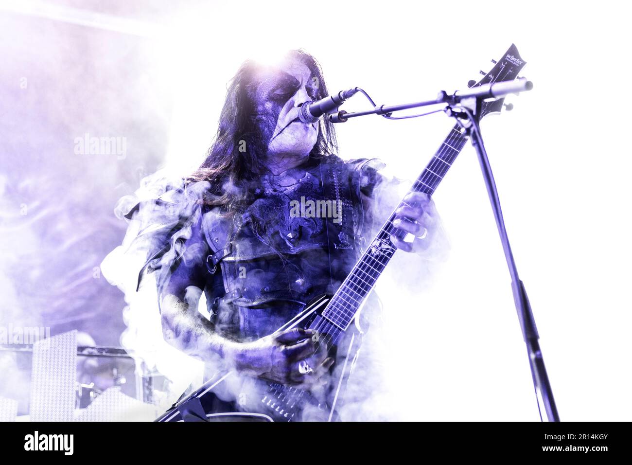 Oslo, Norway. 09th, April 2023. The Norwegian black metal band Abbath performs a live concert at ...