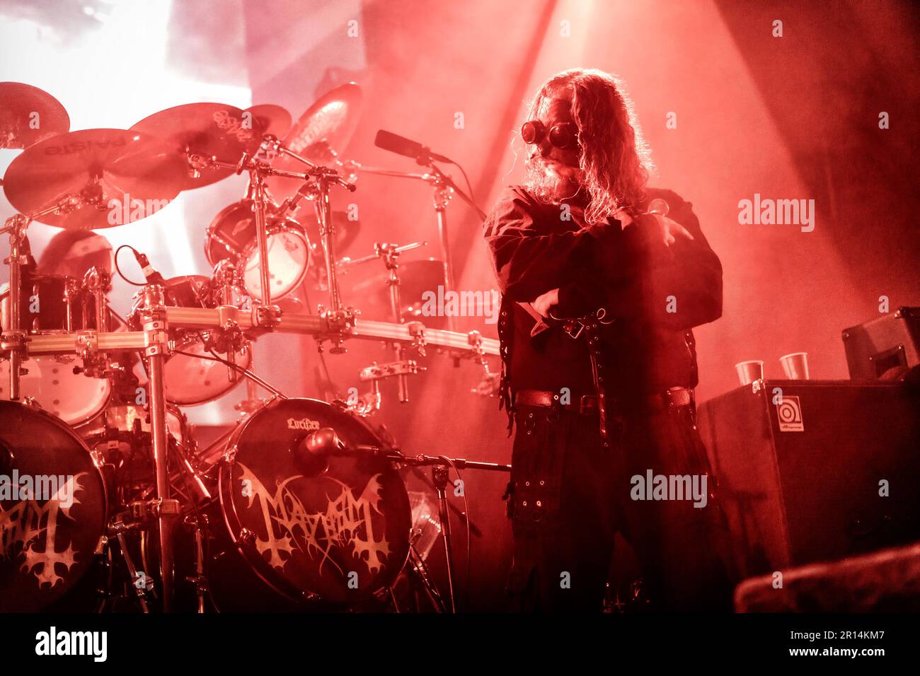 Oslo, Norway. 08th, April 2023. The Norwegian black metal band Arcturus performs a live concert ...