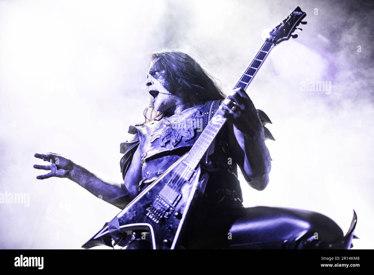 Oslo, Norway. 09th, April 2023. The Norwegian black metal band Abbath performs a live concert at ...